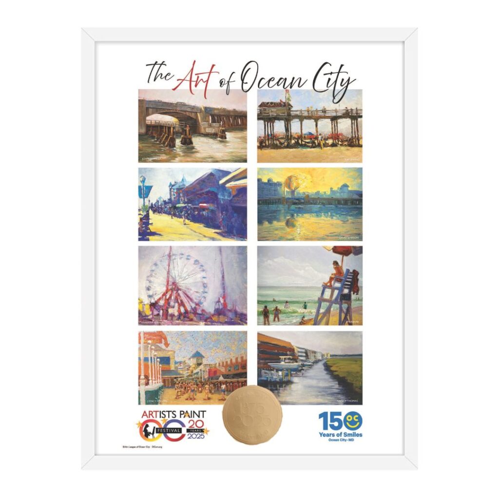 Celebrate 150 Years of Ocean City with a Special Commemorative Poster ...